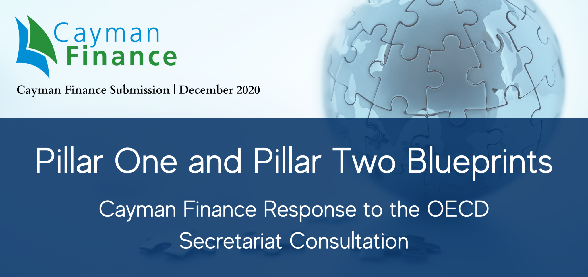 Cayman Finance Submission OECD Consultation: Pillar One and Pillar Two ...