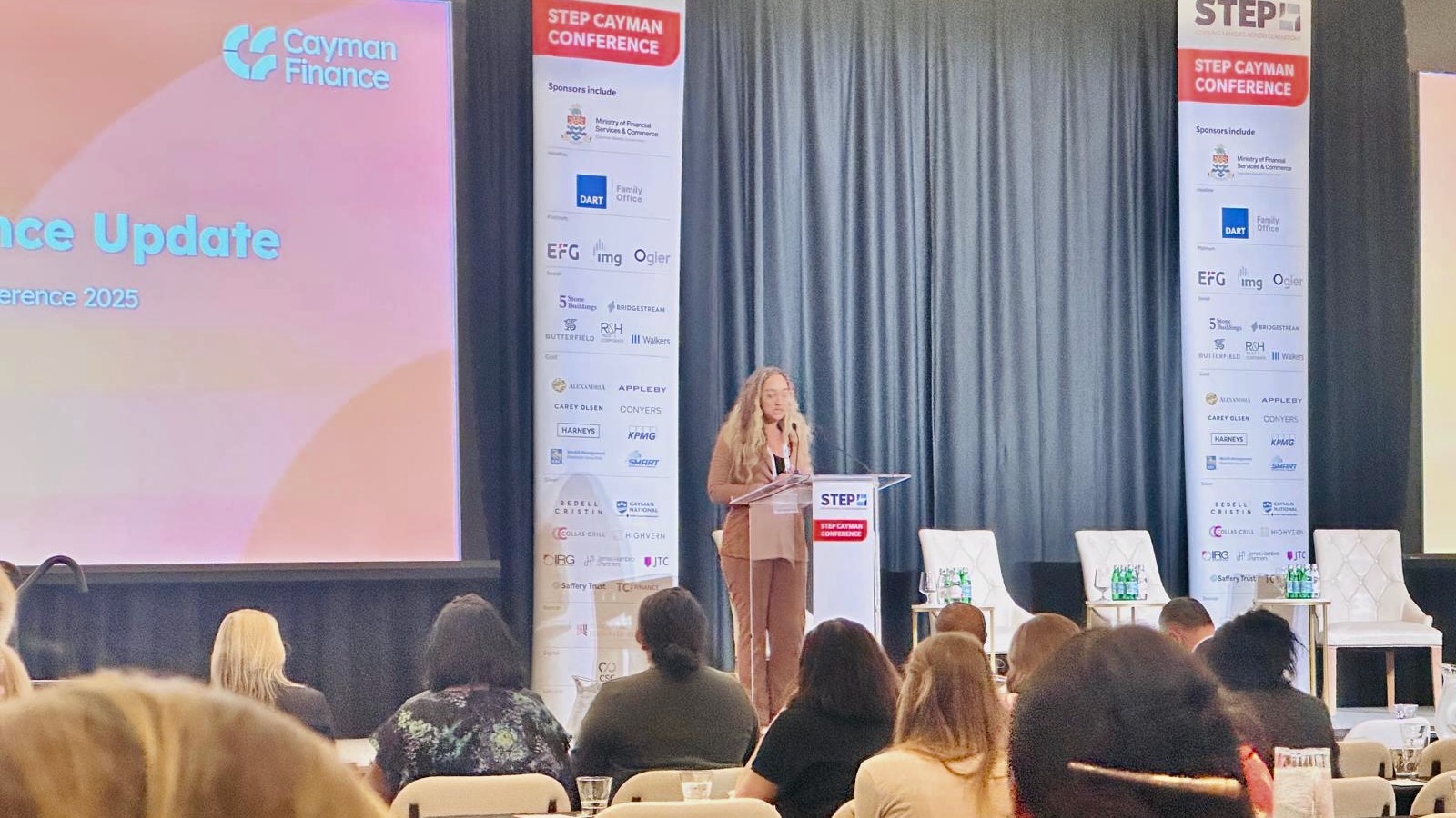 Cayman Finance showcases promotional efforts at STEP Cayman conference ...